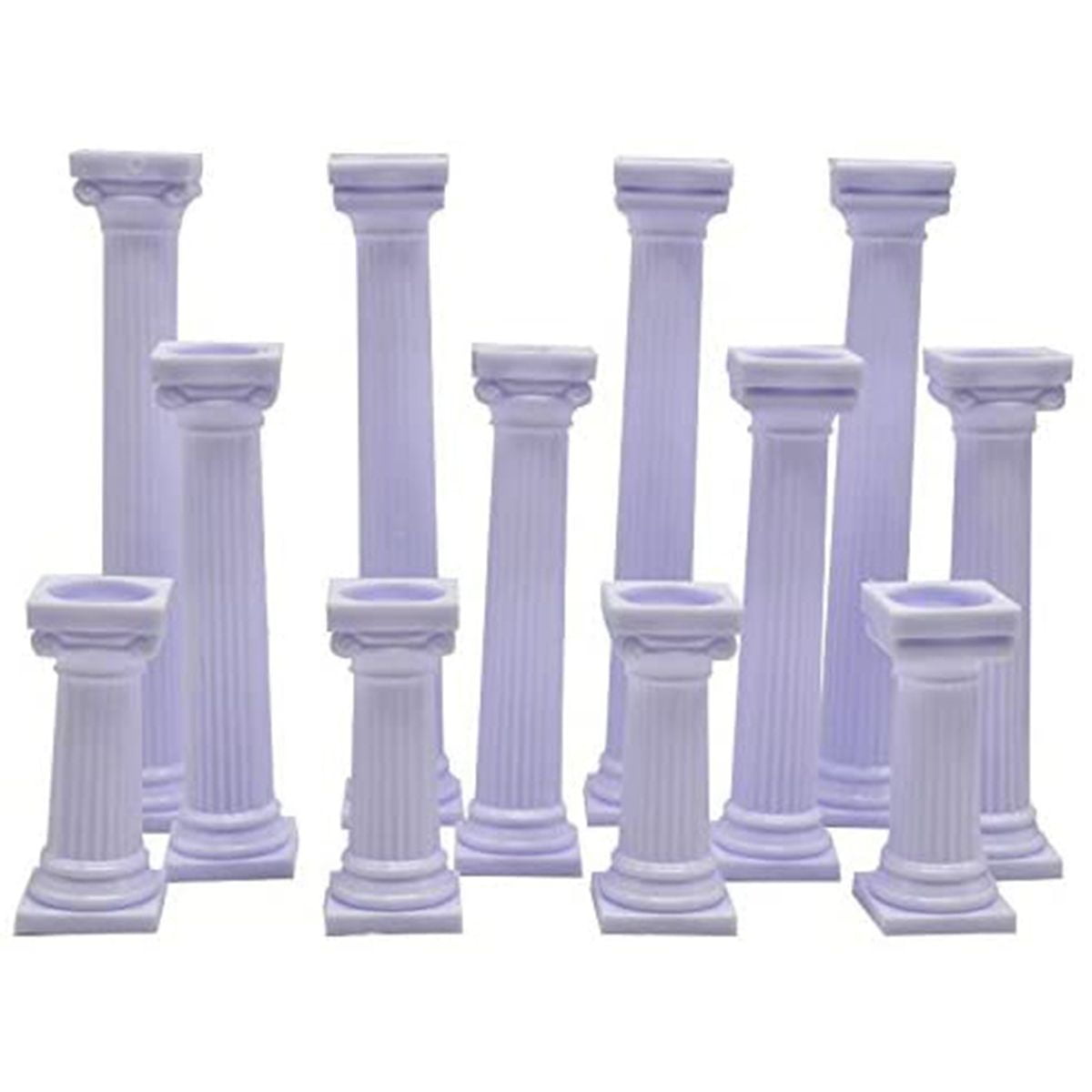 3 Size Roman Column Cake Stands Cake Tiered Stands Cake Pillars Cakes ...