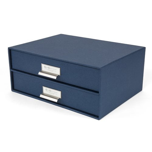 Bigso Birger 2 Drawer Paper File Box - Walmart.com