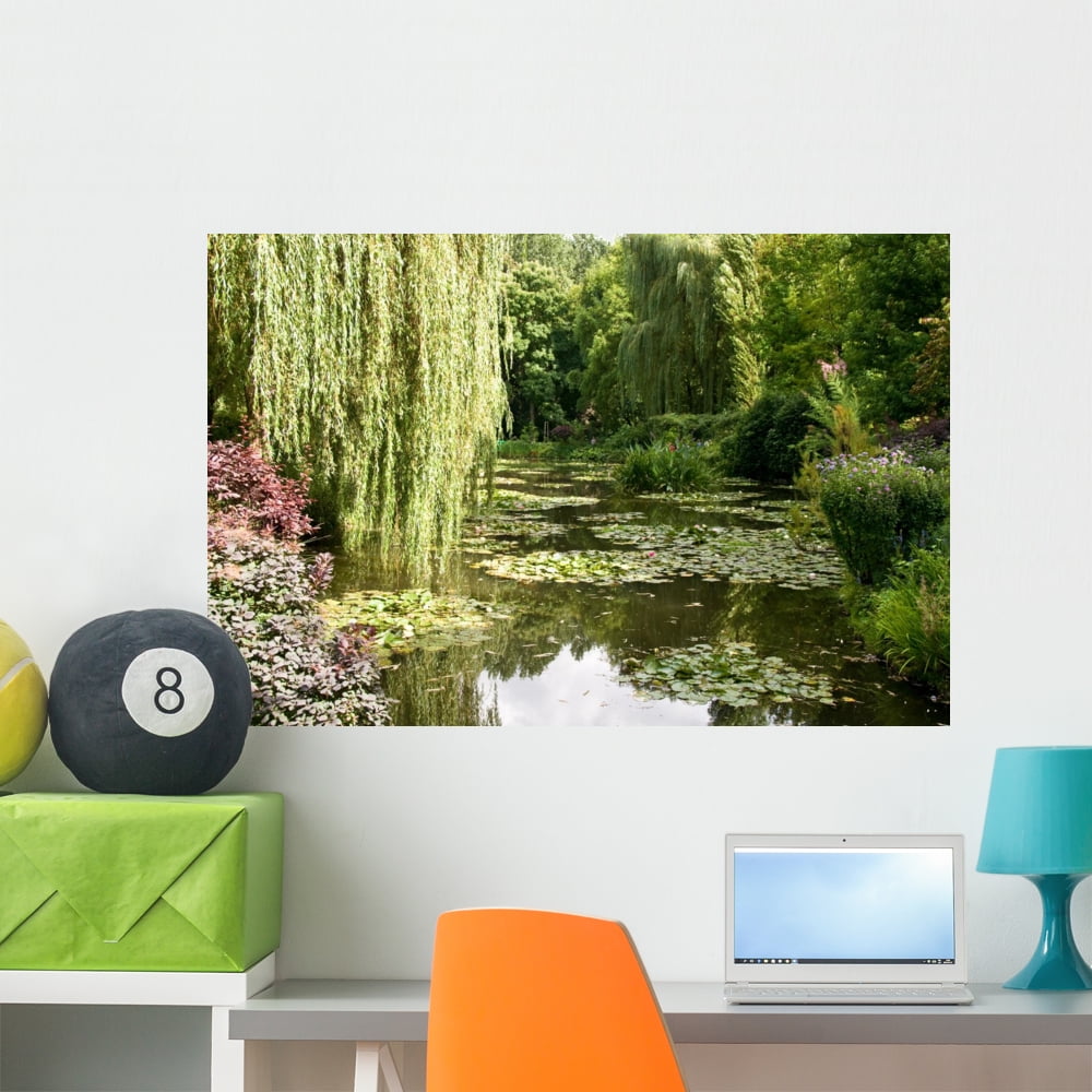 Gardens Claude Monet Giverny Wall Mural by Wallmonkeys Peel and Stick ...