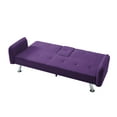 BSHTI Modern Adult Sleeper Sofa Bed，Convertible Modern Futon Couch with ...