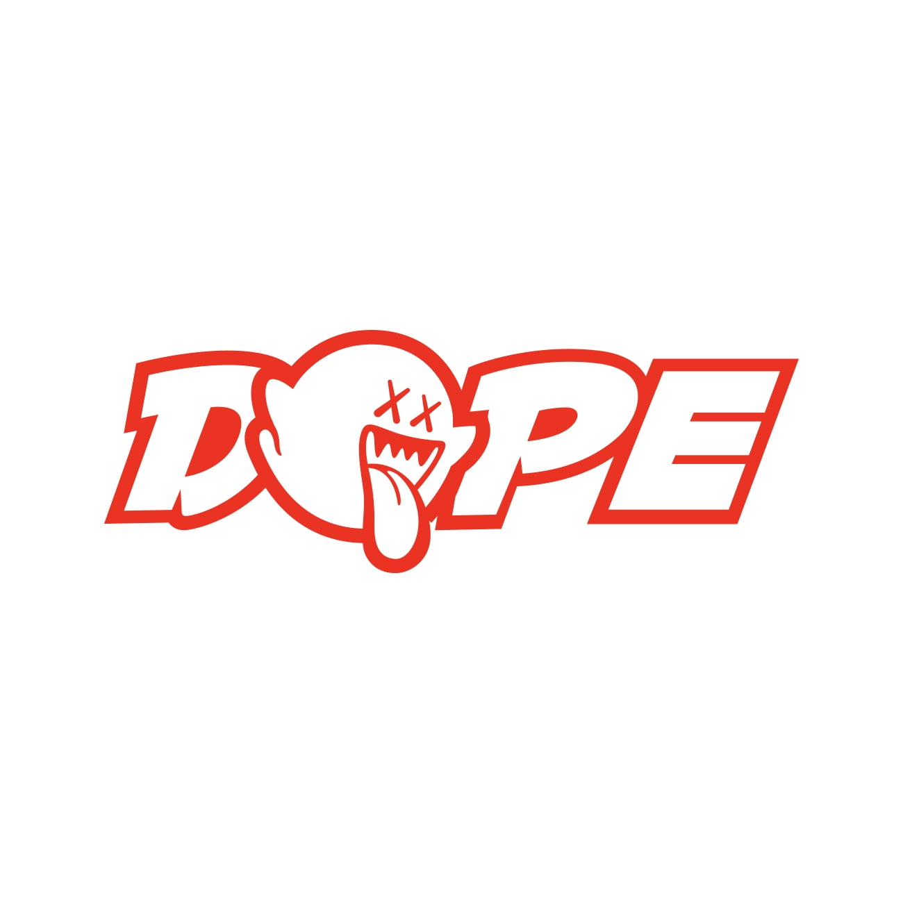 Dope Ghost Sticker Decal Die Cut - Self Adhesive Vinyl - Weatherproof ...