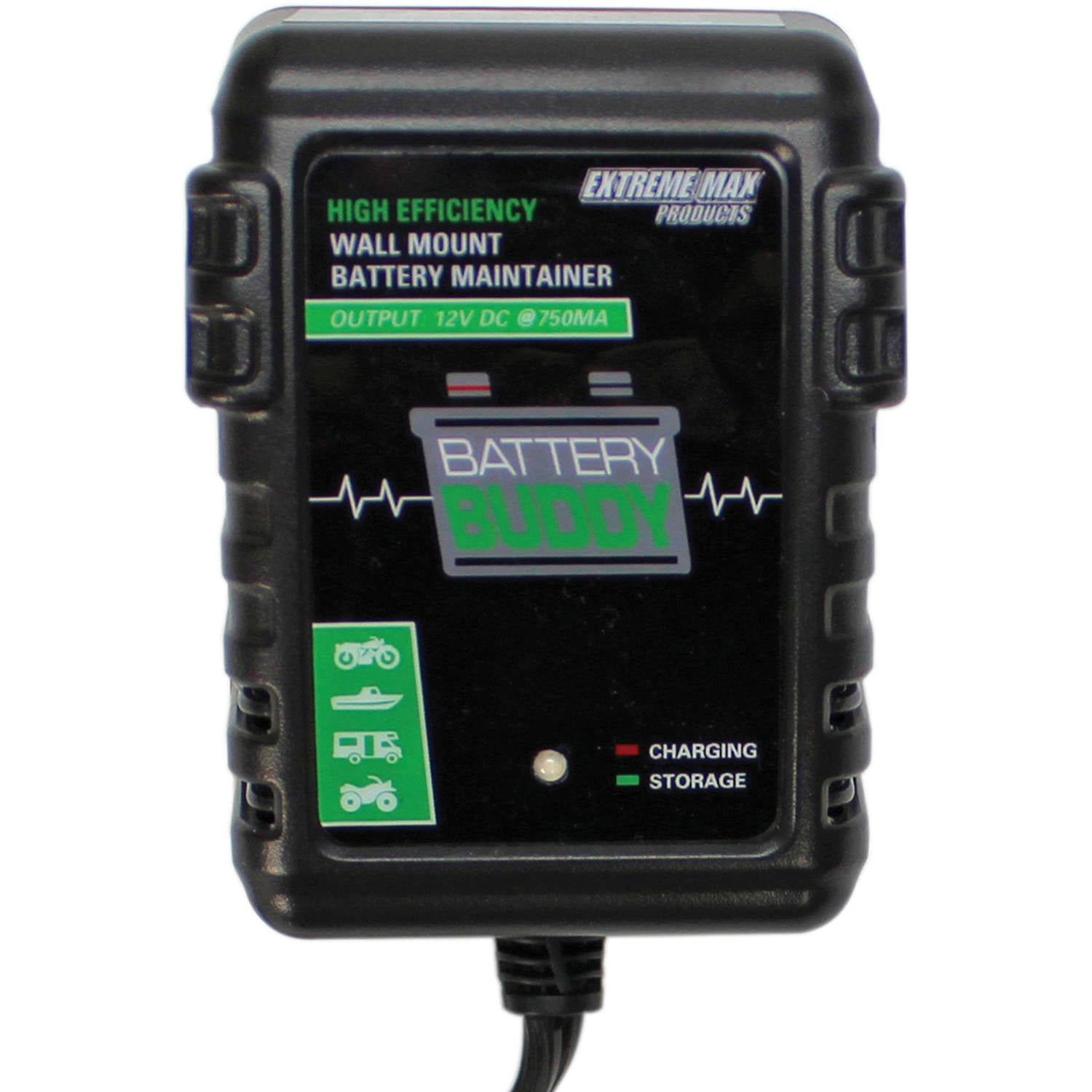 Extreme Max High-Efficiency Wall Mount Battery Maintainer - Walmart.com