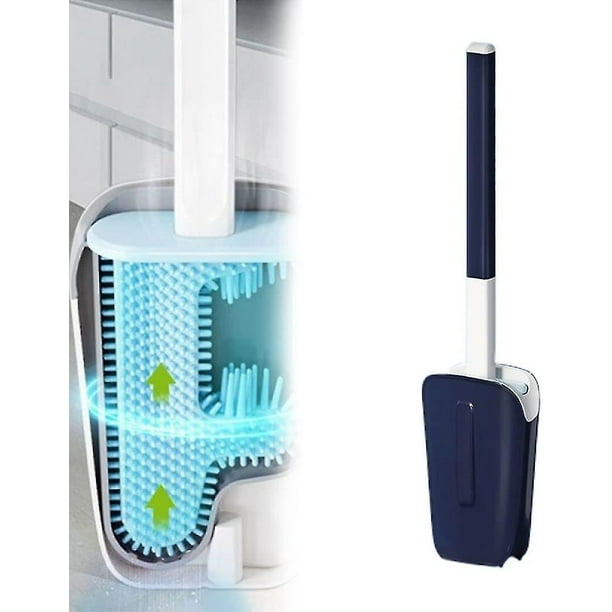 No Dead Corner Cactus Toilet Brush, Silicone Toilet Brush, Silicone ...
