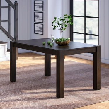 Better Homes and Gardens Autumn Lane Farmhouse Dining Table, Black and ...