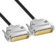 DB25 RS232 25Pin Male Female Port Cable 26AWG Tinned Double Shielded ...