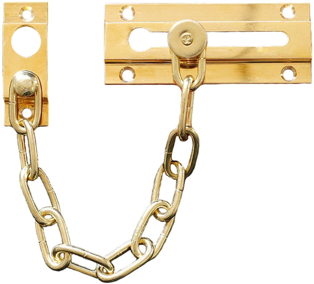 Seenda Chain Door Guard with Lock, Chain Lock Door Guard, Sturdy and ...