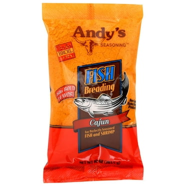 Andy's Seasoning Red Fish Breading, 5 lb (Pack of 6) - Walmart.com