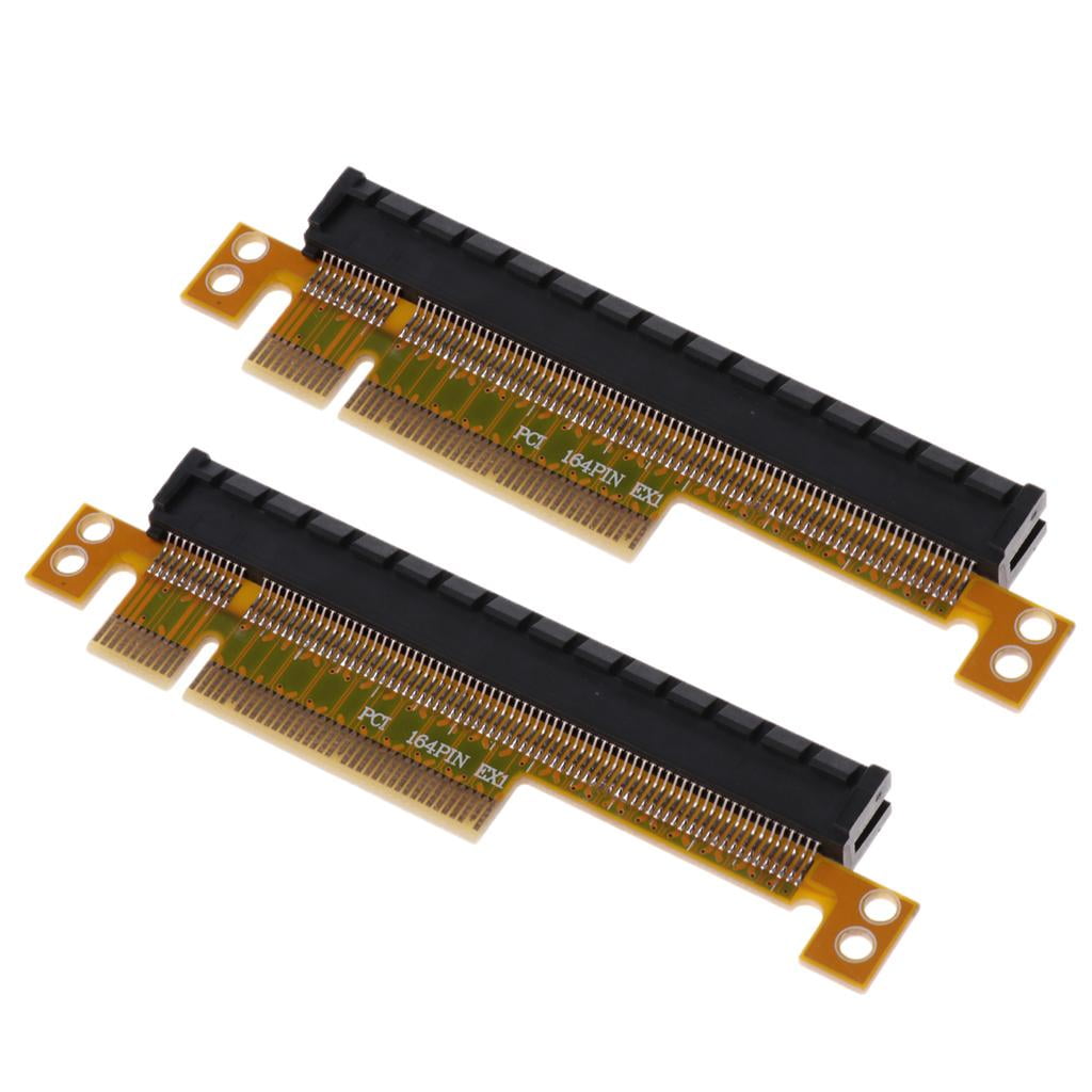 Click here for Meriglare 2pcs Riser Card X8 To X16 Slot Adapter B... prices