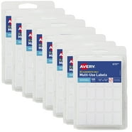 Avery Self-Adhesive Removable Laser Id Labels, White, 8.5 x 11 inches ...