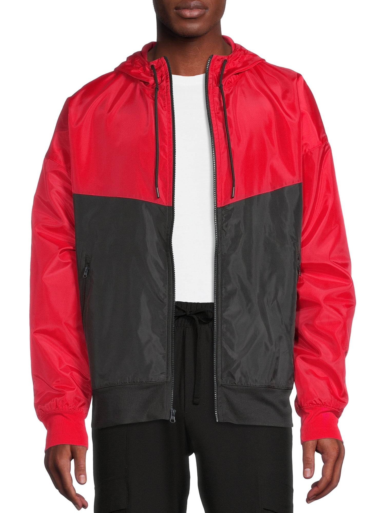Russell Men's and Big Men's Active Full Zip Windbreaker Jacket, Sizes ...