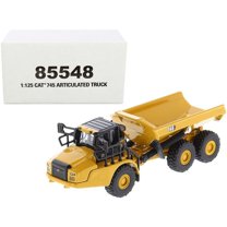 Diecast Masters 85542 Wheeled Scraper Tractor High Line Series 1 by 125 Diecast Model Car for ...