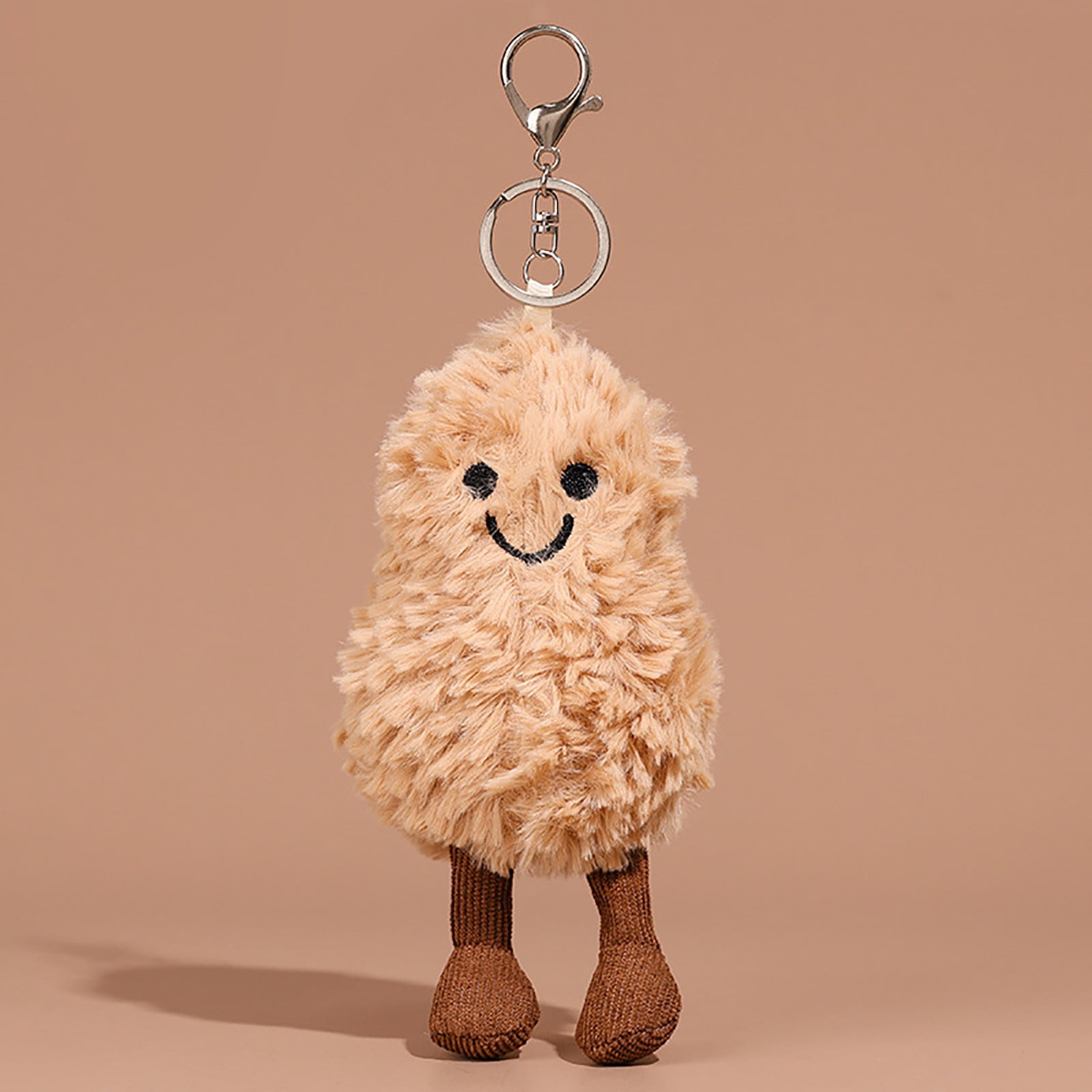 Click here for Huasheng Cutepeanut Keychain Plush Toy Cartoonsmil... prices