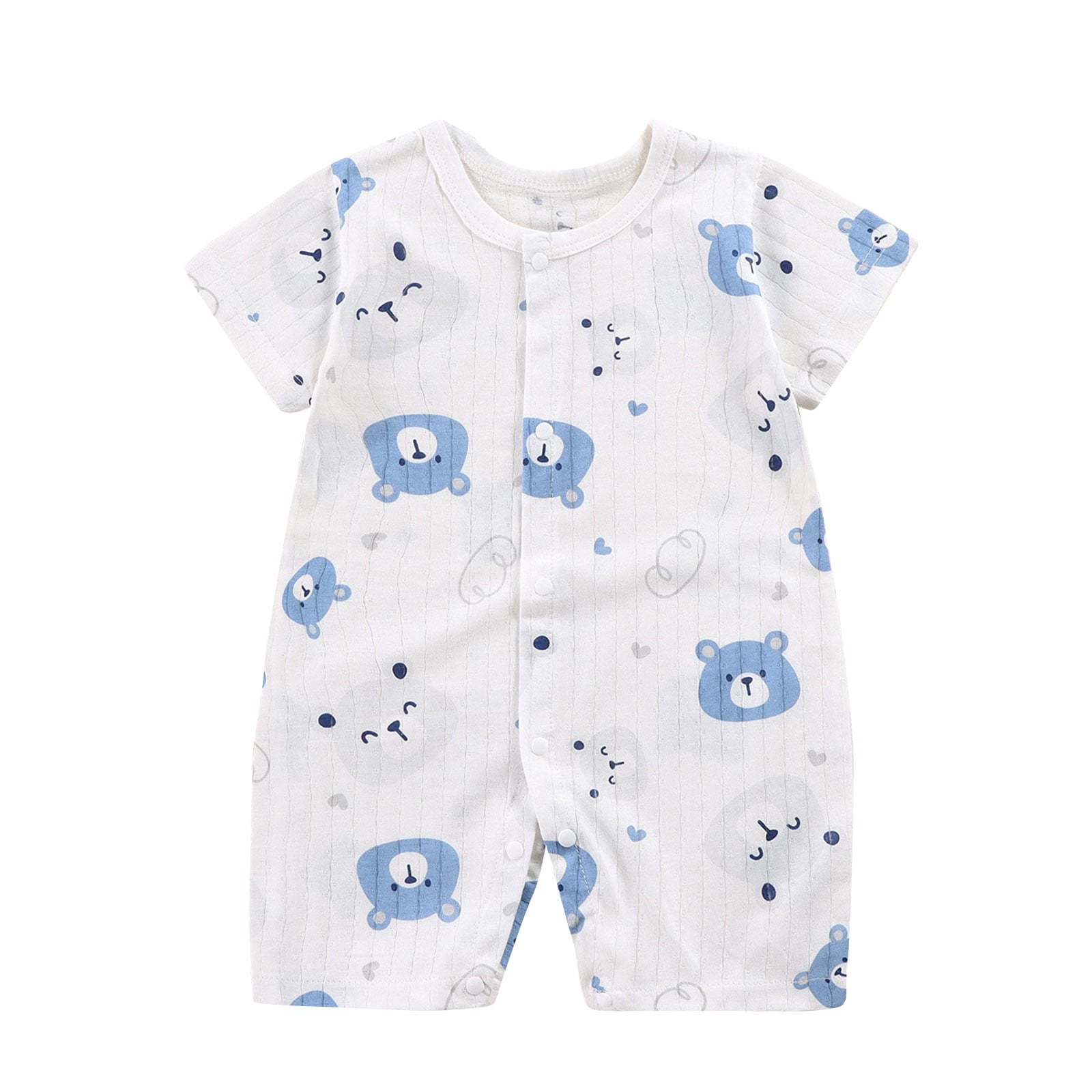 Click here for Zwiiyzr Baby Boy Girl Soft Romper Jumpsuits Summer... prices