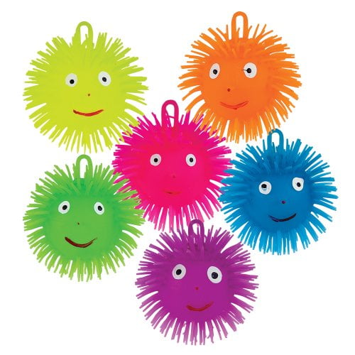 12CT 5" PUFFER BALL WITH EYES - Walmart.com - Walmart.com