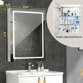 Anti-Fog Lighted Bathroom Medicine Mirror Cabinet, Medicine Cabinet ...