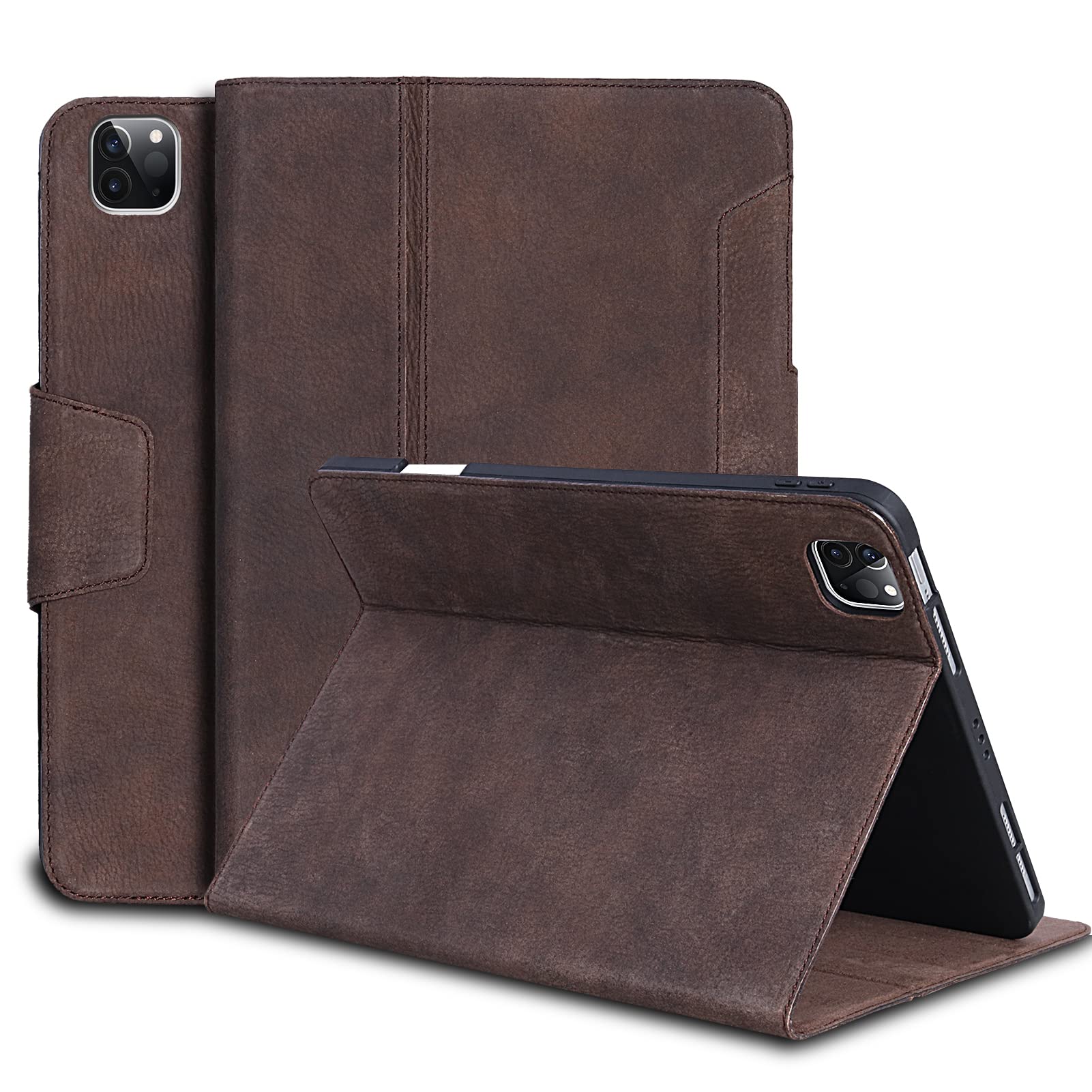 Gexmil for Ipad pro 11 inch Case 2021 (3rd Gen),Genuine Leather Ipad ...