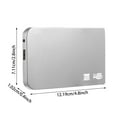 6TB External USB Hard Drive Portable Mobile Storage and Backup Plus ...