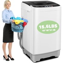 Pyle Pure Clean 110 Volt 2 in 1 Compact and Portable Washer and Dryer ...