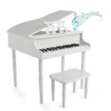 Kids Piano - 30 Key Mini Grand Piano for Beginners with Stand, Bench ...
