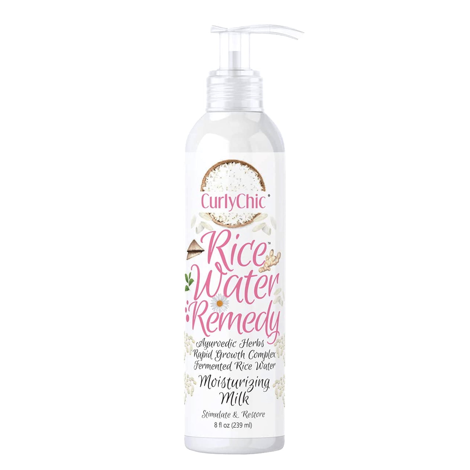 Curly Chic Rice Water Remedy Moisturizing Hair Milk 8 Fl oz Walmart curly-chic-rice-water-remedy-moisturizing-hair-milk-8-fl-oz-walmart