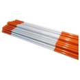 Driveway Markers Snow Stakes - 50 Pack - 1/4 inch x 48 inch Orange ...