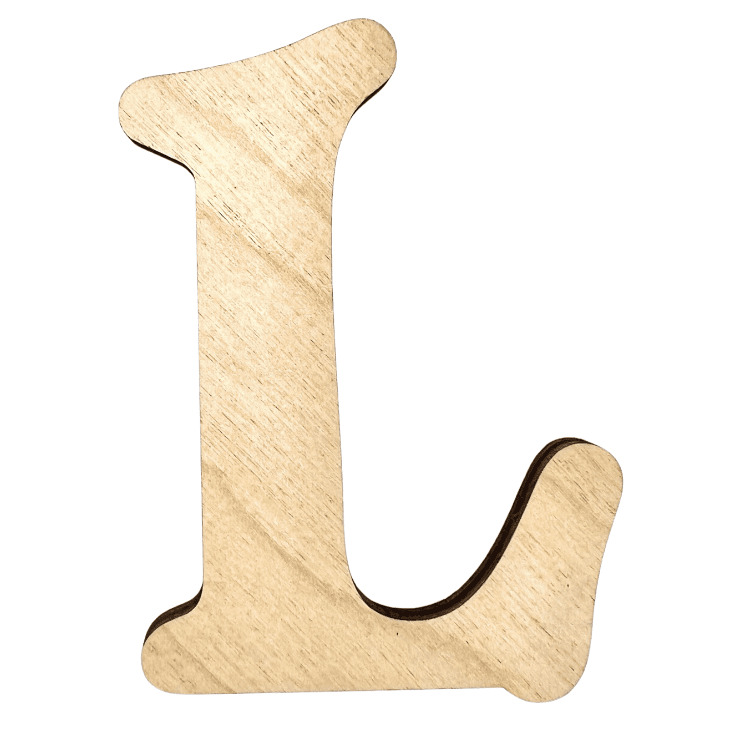 5" Tall Birch Plywood Letter L | 1/4" Thick | Krafty Supply Letters ...