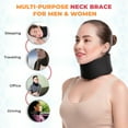 SNUG360 Soft Neck Brace for Neck Pain Relief and Support, Unisex 3.5 ...