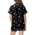 ASEIDFNSA Girls Pajama Set with Cartoon Tee Top and Elastic Waist ...