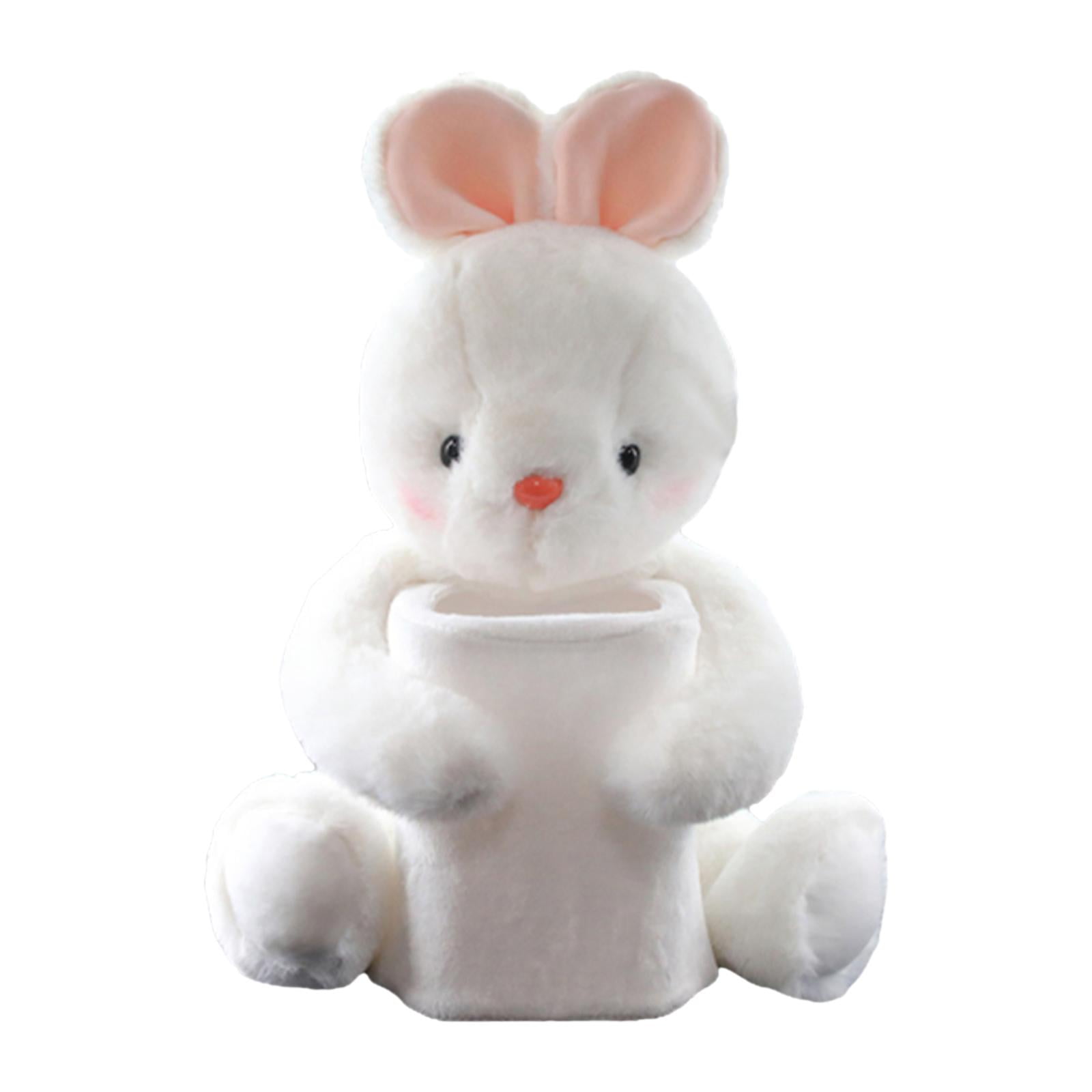 Soft Plush Tissue Paper Box Trash Can Cute Plush Toy Trash Bag ...