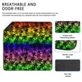 Non-Slip Dog Pee Pads with Island Botanical Pattern, 72" x72" Reusable ...