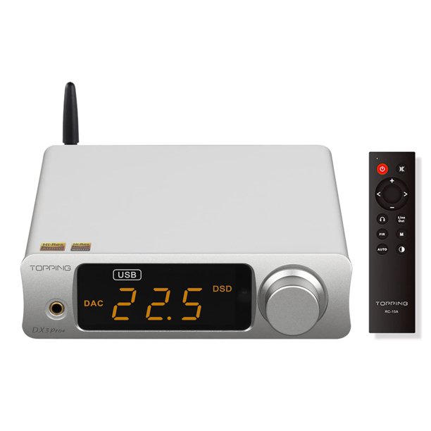 TOPPING DX3 Pro+ Desktop DAC & Headphone amplifier low Noise NFCA ...