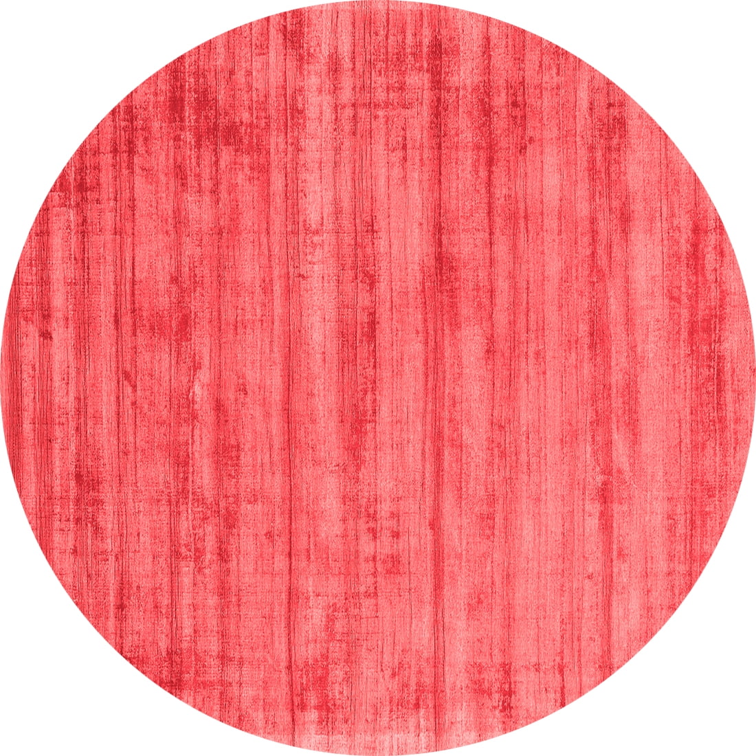 Ahgly Company Indoor Round Abstract Red Contemporary Area Rugs, 7 ...
