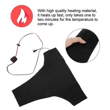Spptty Heating Clothes, USB Heating Cloth,Winter Heated Alloy Fiber ...