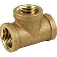 Supply Giant BRTE0114-NL 1-1/4" Brass Tee, Lead Free - Walmart.com