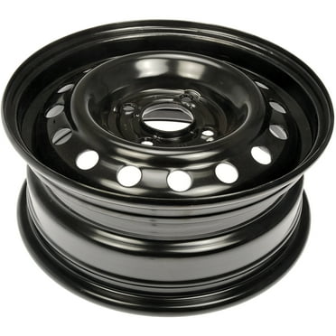 RTX Steel Wheel 14x5.5 4x100 Offset 45mm Black - Walmart.com
