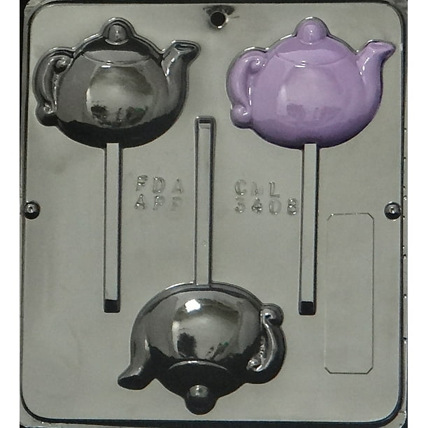 3408 Tea Pot Lollipop Chocolate Candy Mold - Walmart.com - Walmart.com