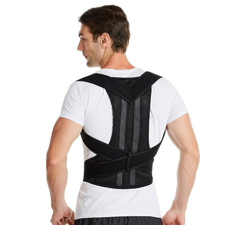 Adult Back Fixing Belt With Support Plate Humpback Correction Belt ...