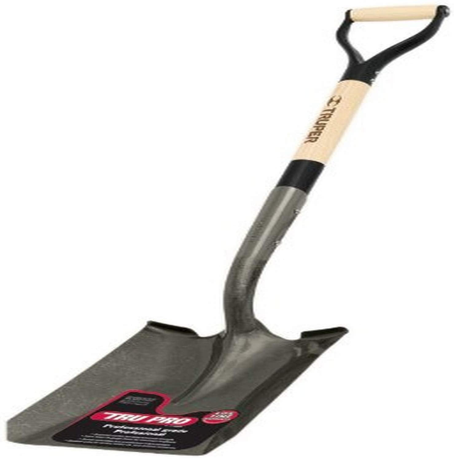 Truper 31210 Tru Pro Square Point Shovel with D-Handle, 30-Inch ...