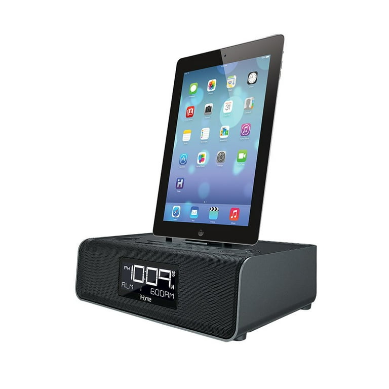 Lightning Clock Radio With Dock