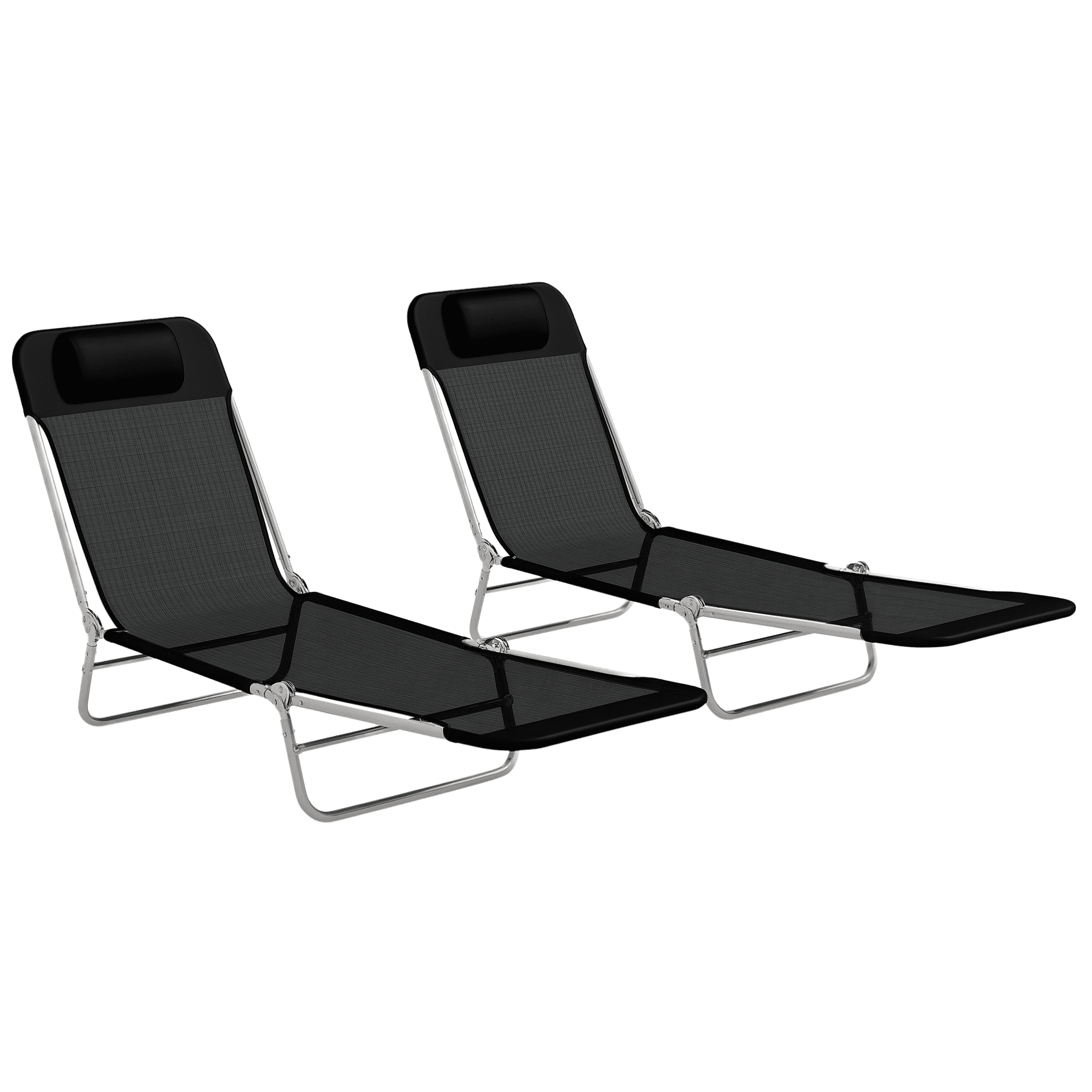Click here for Outsunny Outdoor Lounge Chair  Folding Reclining C... prices