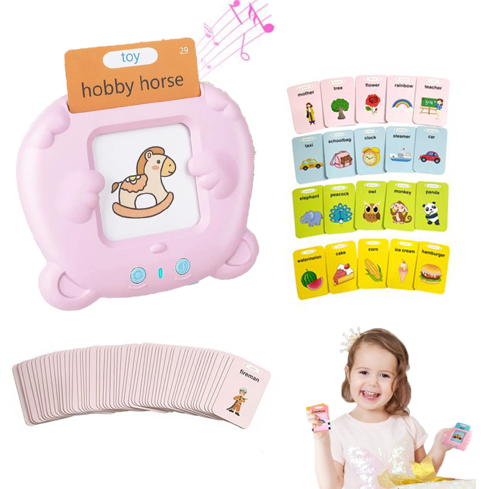 FENHYU Talking Flash Cards Learning Toys for Toddlers 0-6 Year Old ...