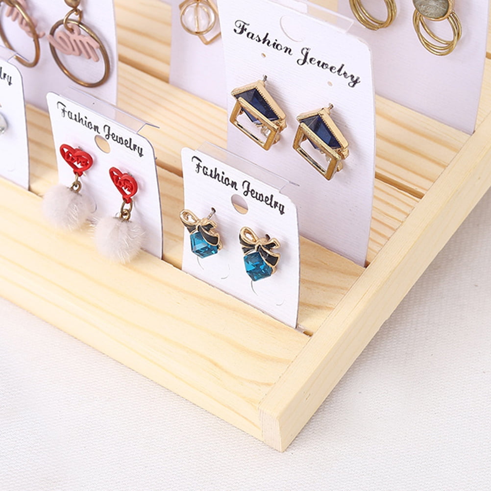 Earring Display Stands For Selling Wooden Earring Display Stand Earring ...