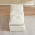 Sailvan Modern Chenille Sectional Sofa with Ottoman,Modular Living Room ...