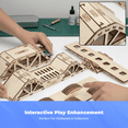 jicheng RC Wooden Bridge Snap-Fit Design Toy Accessory Tool-Free ...