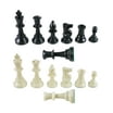 Chess Geeks 32 Classic Staunton Chess Pieces Only - 1x Single Weighted ...