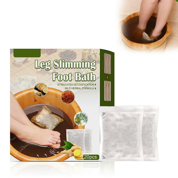 Lymphatic Drainage Ginger Foot Soak Leg Slimming Foot Bath Improve ...