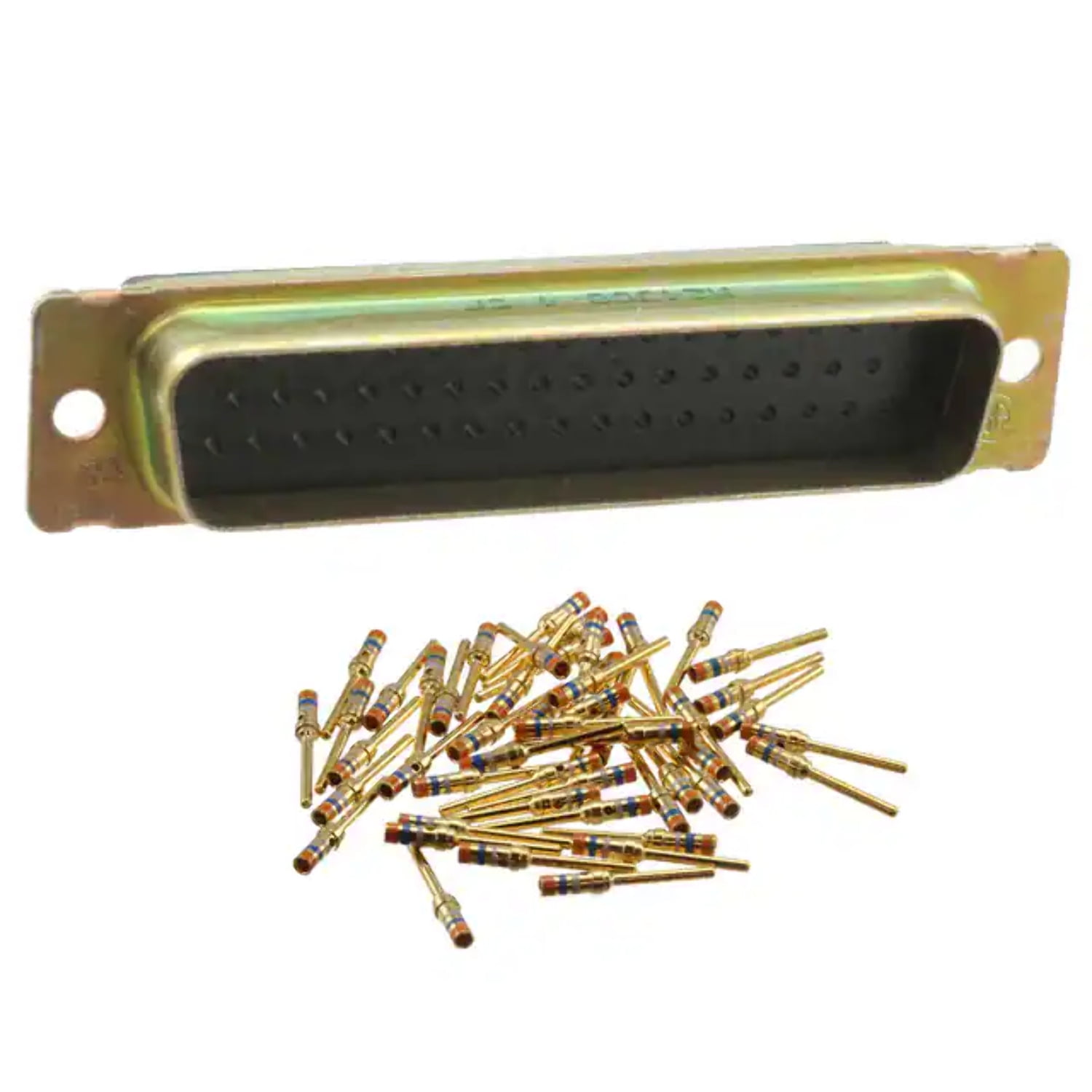 M24308/4-5F Connector D-Sub Plug 50 Position Crimp 205564-2 - Walmart.com