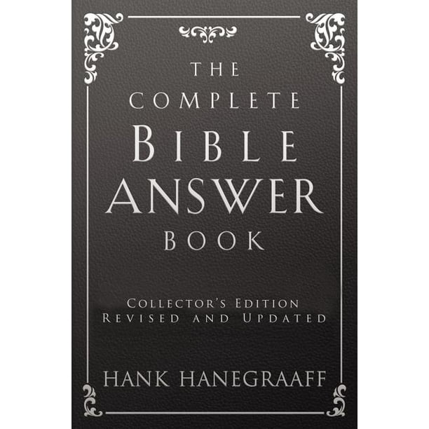 Answer Book: The Complete Bible Answer Book (Hardcover) - Walmart.com ...