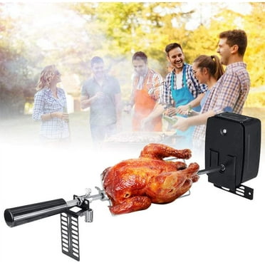 OneGrill 4PM05 Stainless Steel Grill Rotisserie Motor - Electric 13 Watt 110/120 Volt - 72 in ...