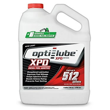 Opti-Lube XPD All-In-One Diesel Fuel Additive: 8oz 6 pack, Treats up to 32 Gallons per 8oz ...